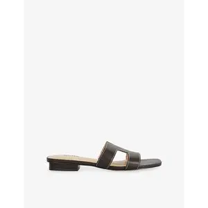 DUNE Loupe Leather Sandals