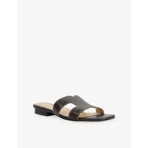 DUNE Loupe Leather Sandals