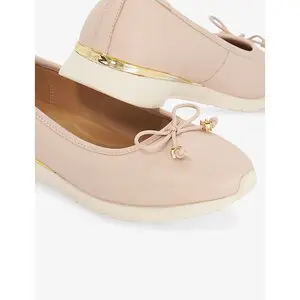 DUNE Highline Leather Ballet Flats