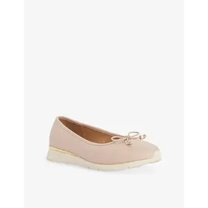 DUNE Highline Leather Ballet Flats