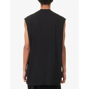 Rick Owens Tarp Oversized Cotton T-shirt - Black