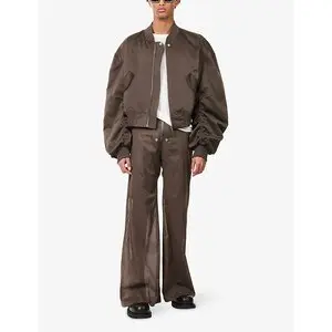 Rick Owens Woven Flight Bomber Jacket