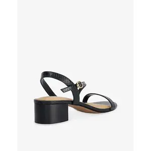 DUNE Jolene Leather Heeled Sandals