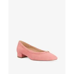 DUNE Suede Ballet Flats
