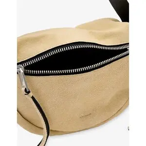 ALLSAINTS Noemi Mini Suede Shoulder Bag