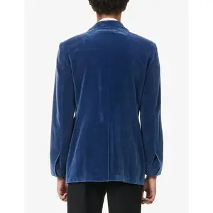 TOM FORD Single-breasted Cotton-velvet Evening Jacket