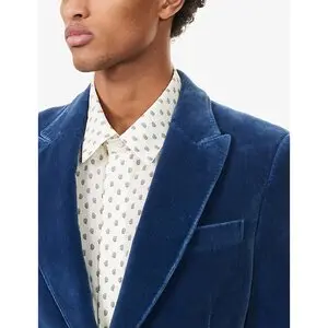TOM FORD Single-breasted Cotton-velvet Evening Jacket
