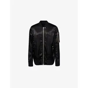 Rick Owens Satin Bomber Jacket