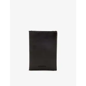 ALLSAINTS Bifold Leather Wallet - Bitter Brown