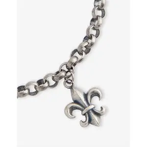 COMMONLINES Fleur De Lis Sterling- Bracelet