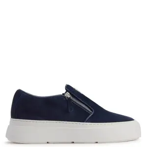 GIUSEPPE ZANOTTI Gz Mike Zip Slip-on - Blue