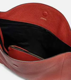 Isabel Marant Étoile Oskan Soft Leather Shoulder Bag - Brown