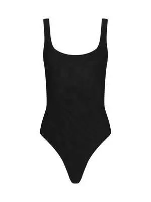 L'Agence Kalea Mesh Bodysuit - Black