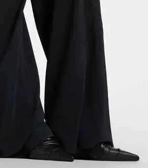 Rick Owens Cantilever 60 Leather Mules - Black
