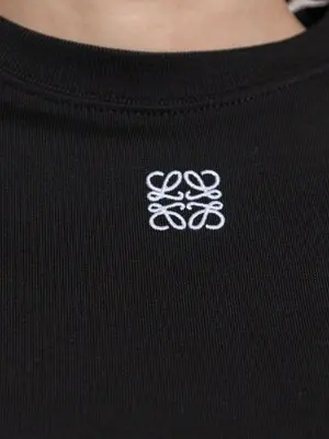 Loewe Anagram Embroidered T-shirt
