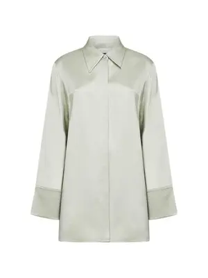 JIL SANDER Long Shirt - Green