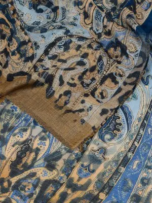 Etro Paisley Pattern Scarf