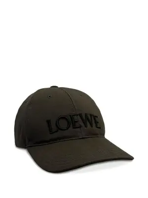Loewe Cotton Baseball Cap - Brown