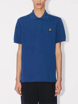 Kenzo Boke Flower Cotton Polo Shirt