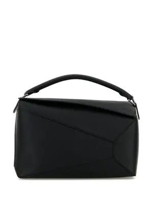 Loewe Puzzle Edge Large Handbag - Black