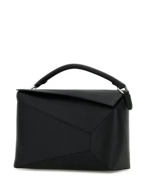 Loewe Puzzle Edge Large Handbag - Black