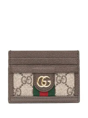 Gucci Ophidia Card Case - Brown