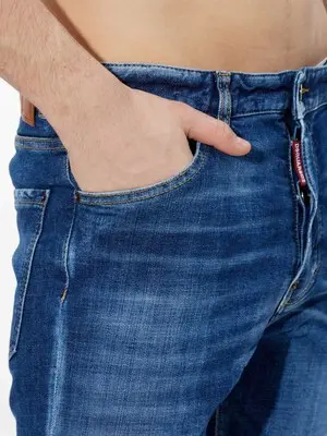 Dsquared2 Five-pocket Denim Jeans - Blue
