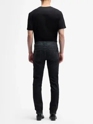 7 For All Mankind Slimmy Tapered Jeans - Black