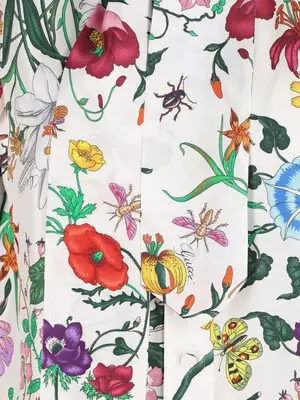 Gucci Printed Silk Shirt - Multi