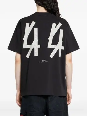 44 LABEL GROUP T-shirt With Logo - Black