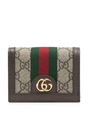 Gucci Ophidia Card Case - Brown