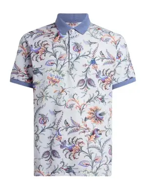 Etro Arnica Paisley Polo