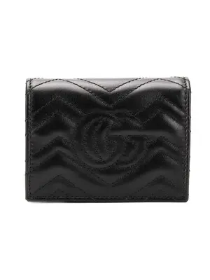 Gucci Gg Marmont Leather Card Case