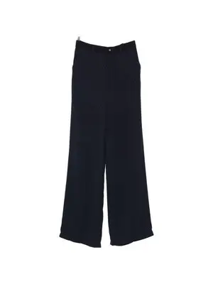 Gucci Silk Blend Trousers - Blue