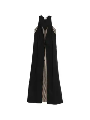 ALYSI Striped Long Dress