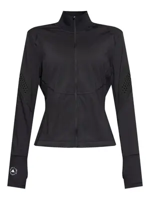 Adidas By Stella McCartney Zipped Sweatshirt - Black