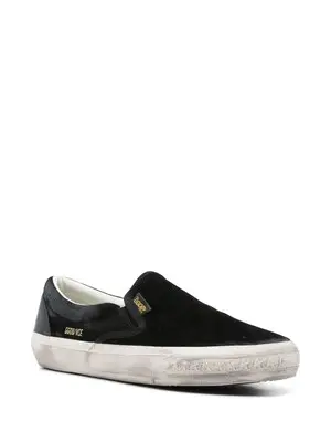GOLDEN GOOSE Slip-on Sneakers - Black