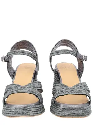 CastaÑer Valley Sandals - Silver
