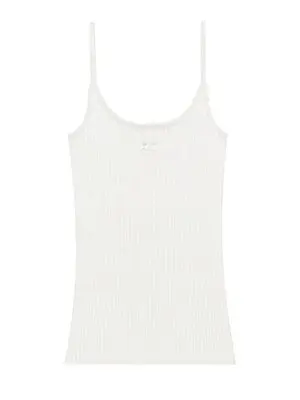 COURREGES Reedition Knit Tank Top