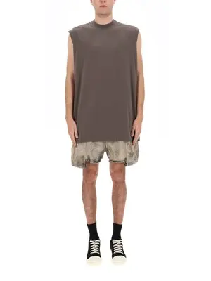 Rick Owens Tarp-t" T-shirt - Brown