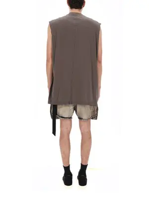 Rick Owens Tarp-t" T-shirt - Brown