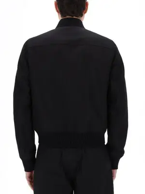 Rick Owens Heizer Flight Jacket - Black