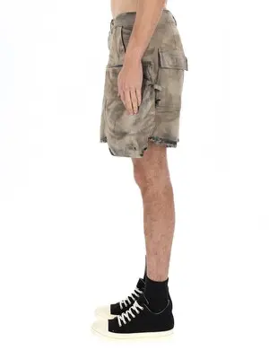 Rick Owens Stefan Cargo Shorts - Beige