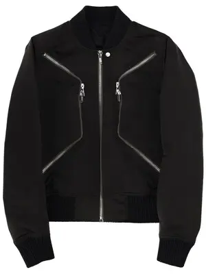 Rick Owens Heizer Flight Jacket - Black
