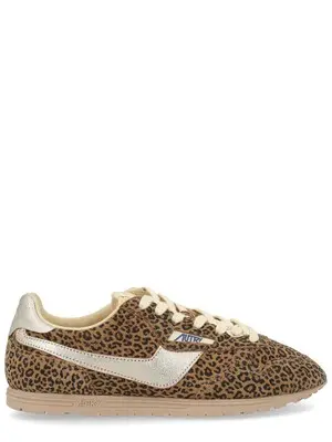 AUTRY Windspin Sneakers - Brown