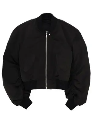 Rick Owens Bucket Flight Jacket - Black