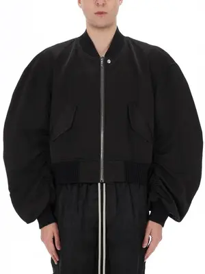Rick Owens Bucket Flight Jacket - Black
