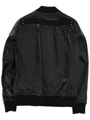 Rick Owens Classic Flight Bomber Jacket - Black