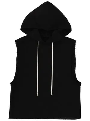 Rick Owens Sleeveless Hoodie Top