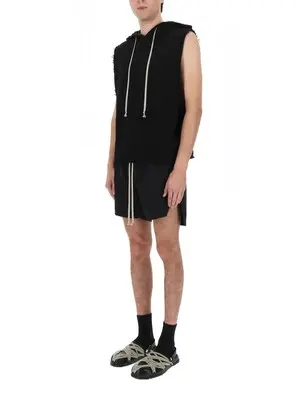 Rick Owens Sleeveless Hoodie Top